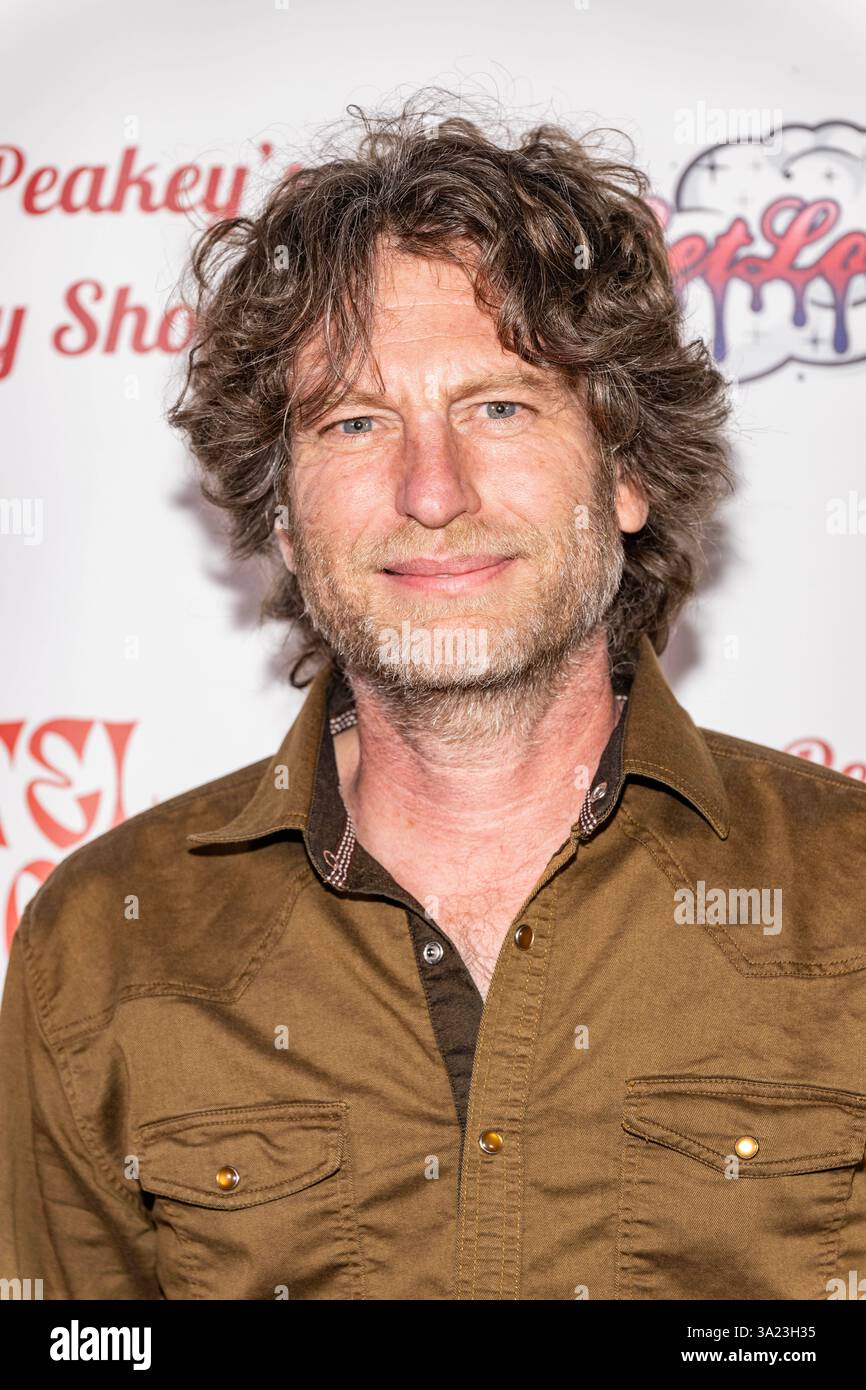 Los Angeles, USA. 10th Mar, 2025. Hugh Peeple Musician Nathan Cowles attends Christine Peake ...