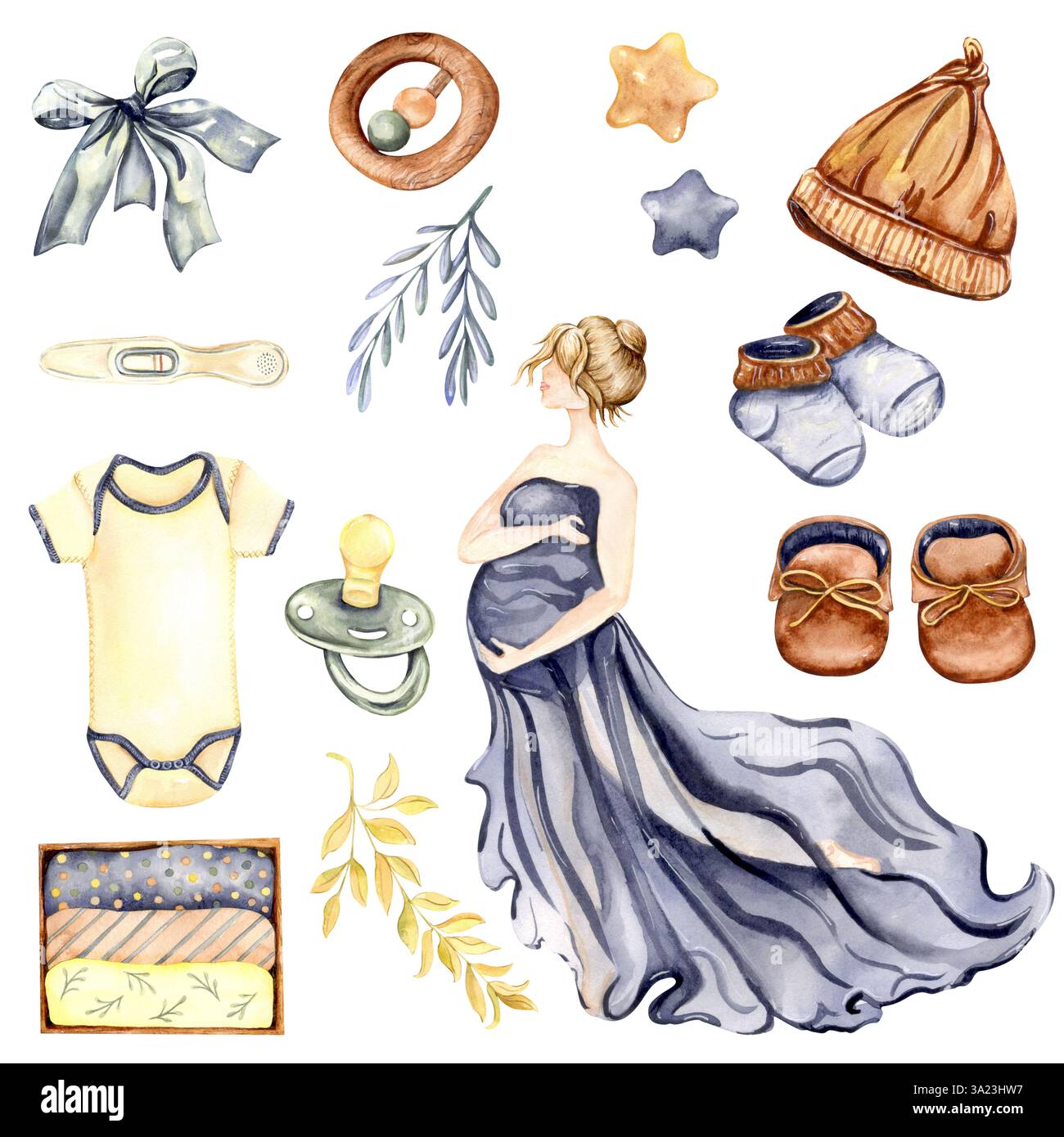 Maternity art Cut Out Stock Images & Pictures - Alamy