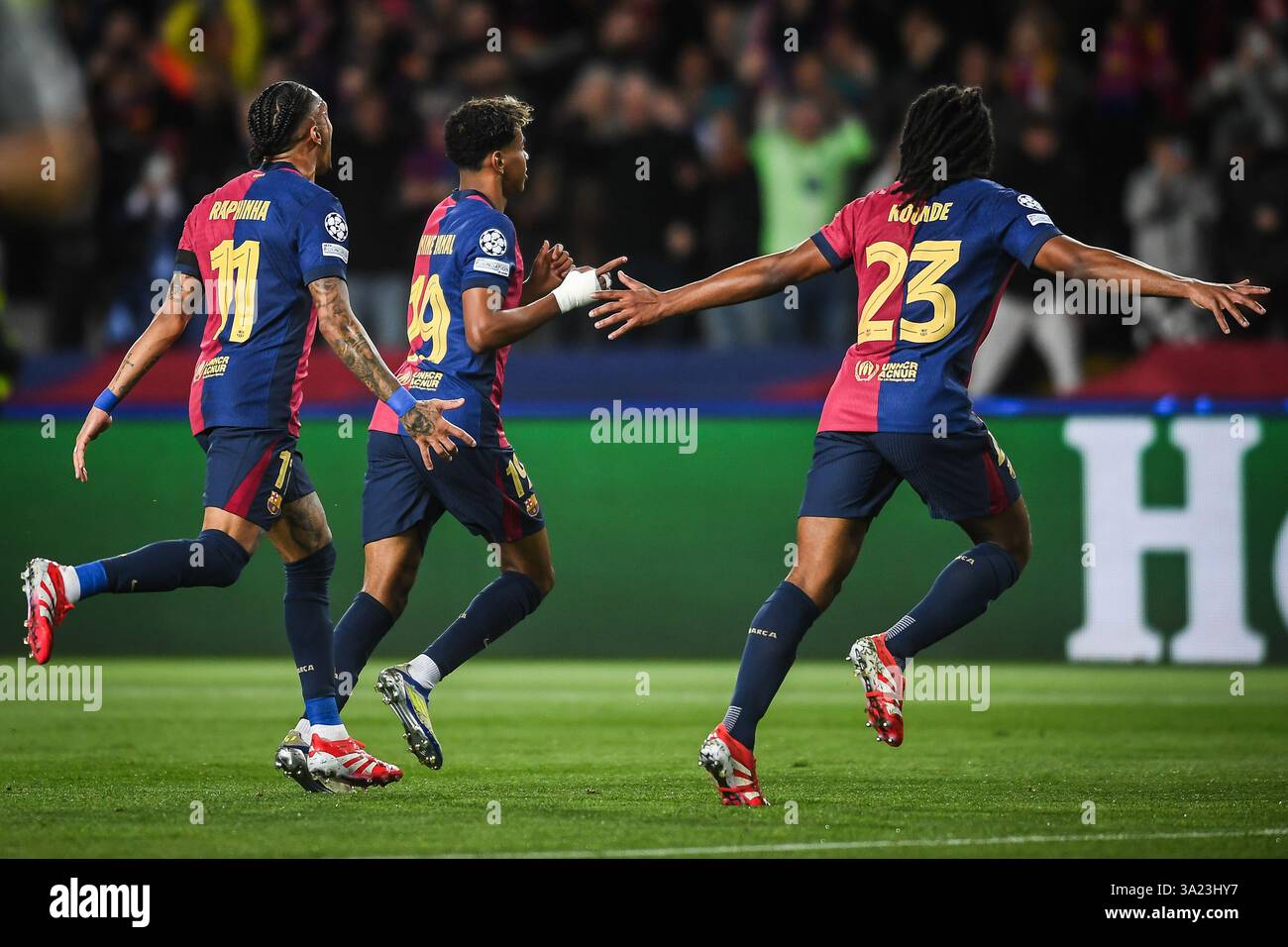 Barcelona Espagne 11th Mar 2025 Lamine YAMAL Of Barcelona Celebrate barcelona-espagne-11th-mar-2025-lamine-yamal-of-barcelona-celebrate