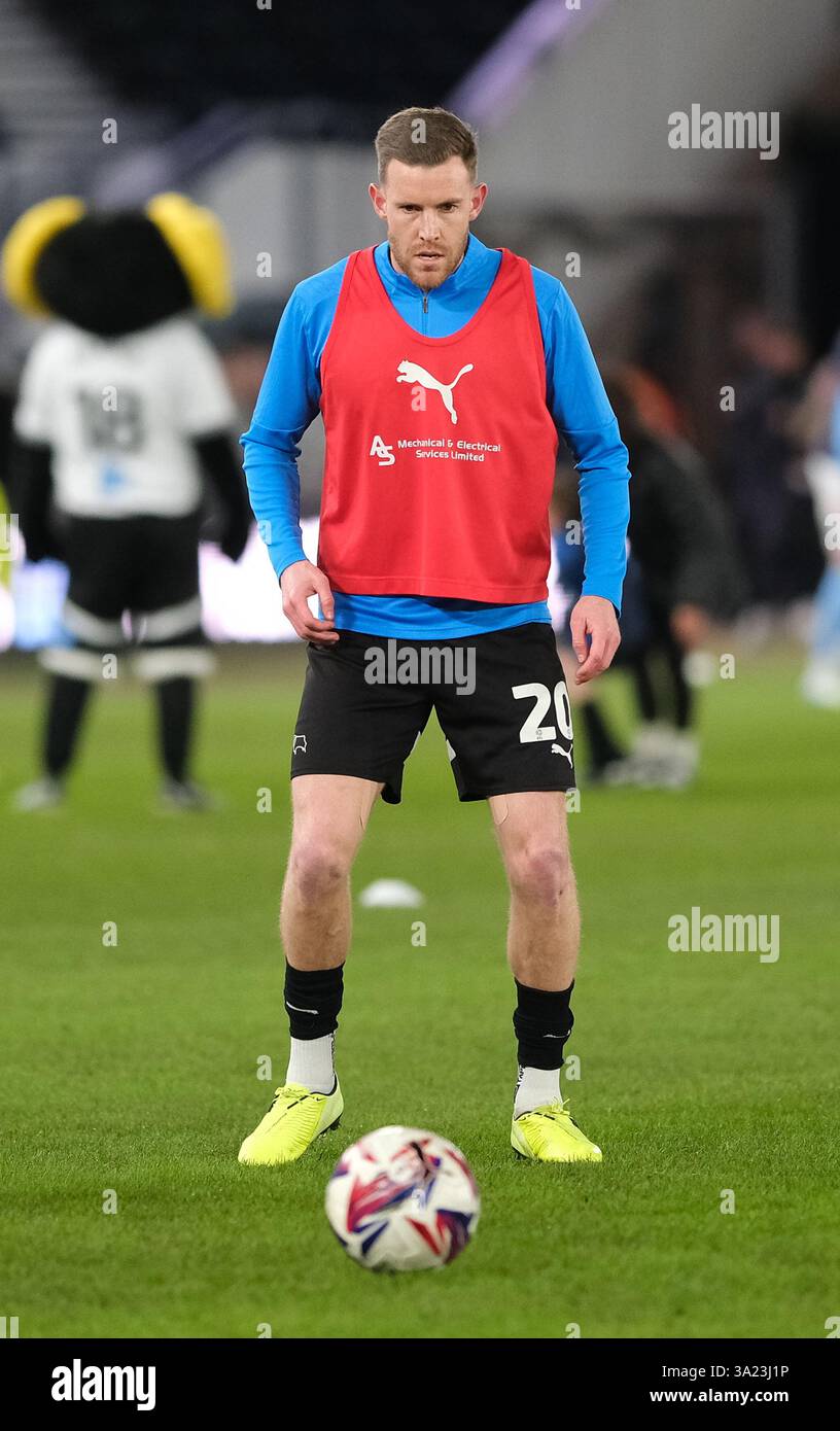 Pride Park, Derby, Derbyshire, UK. 11th Mar, 2025. EFL Championship ...