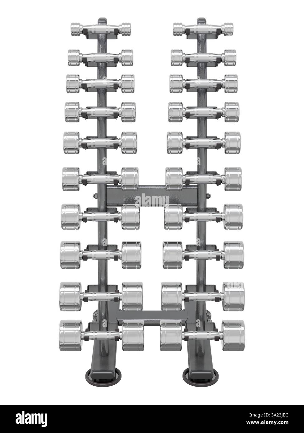 Gym Dumbbell rack, a stand for weightlifting gym equipment with ...