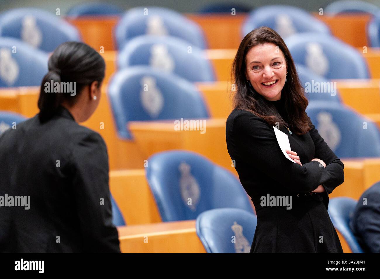 DEN HAAG, NETHERLANDS - MARCH 11: Sandra Beckerman (SP) during the ...