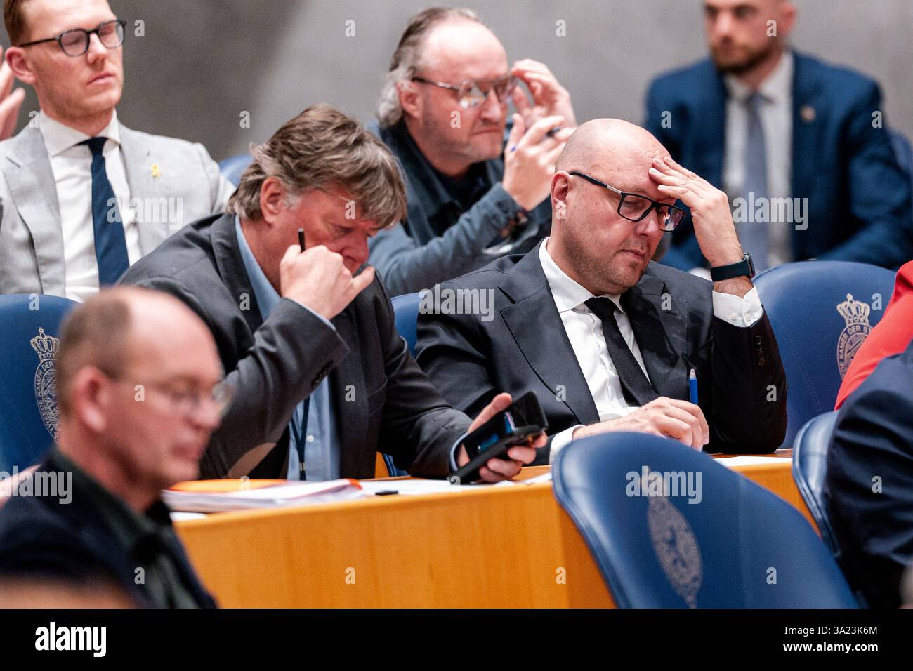 DEN HAAG, NETHERLANDS - MARCH 11: Rene Claassen (PVV) during the ...
