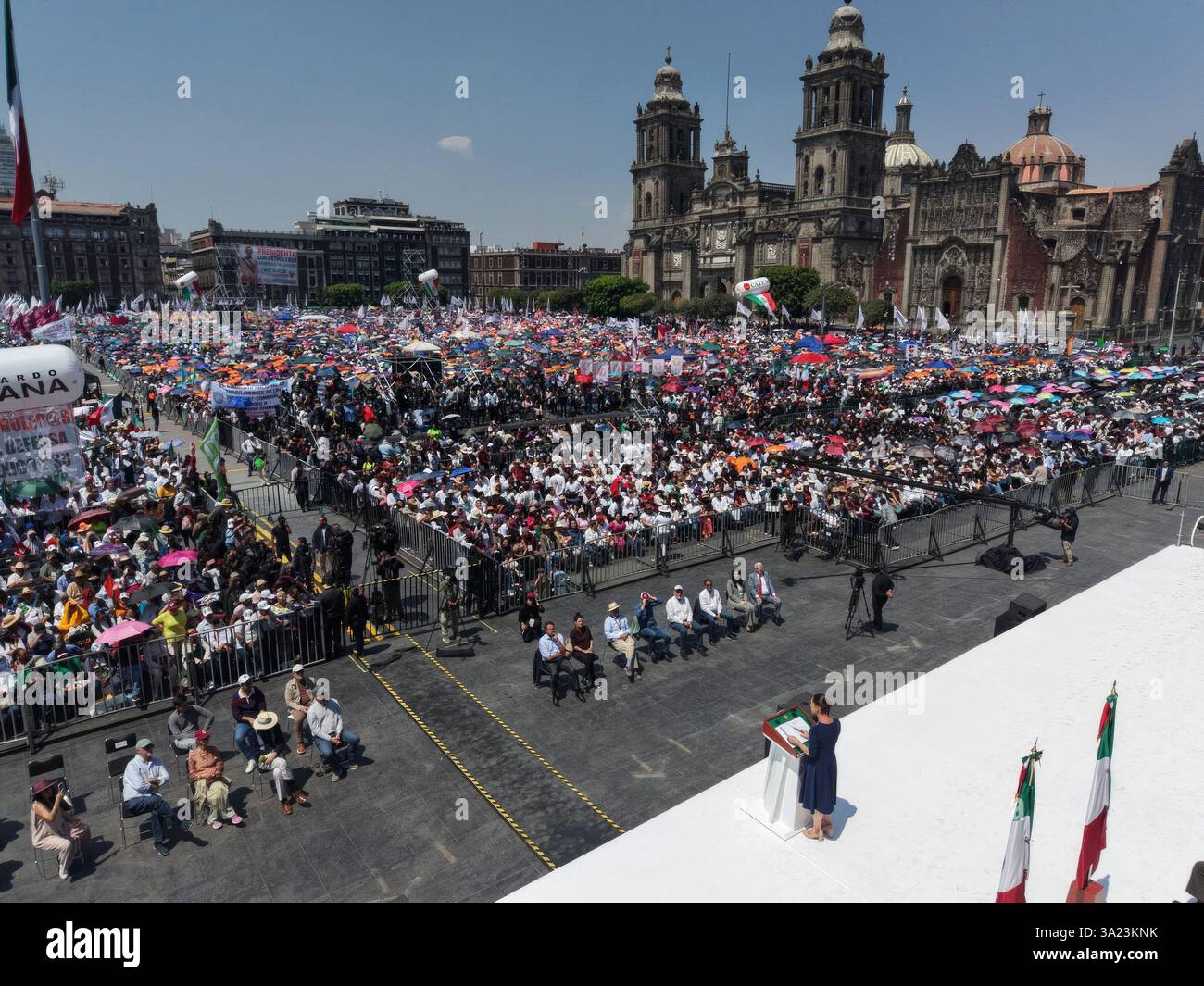 Mexico City, Mexico. 09th Mar, 2025. Mexican President Claudia ...