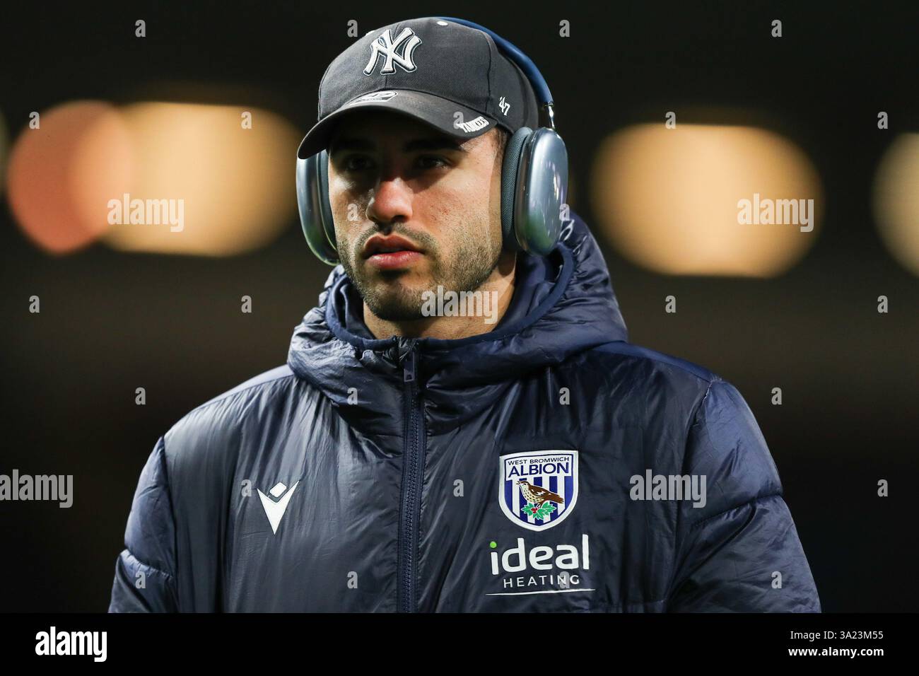 Burnley, UK. 11th Mar, 2025. Tammer Bany of West Bromwich Albion ...
