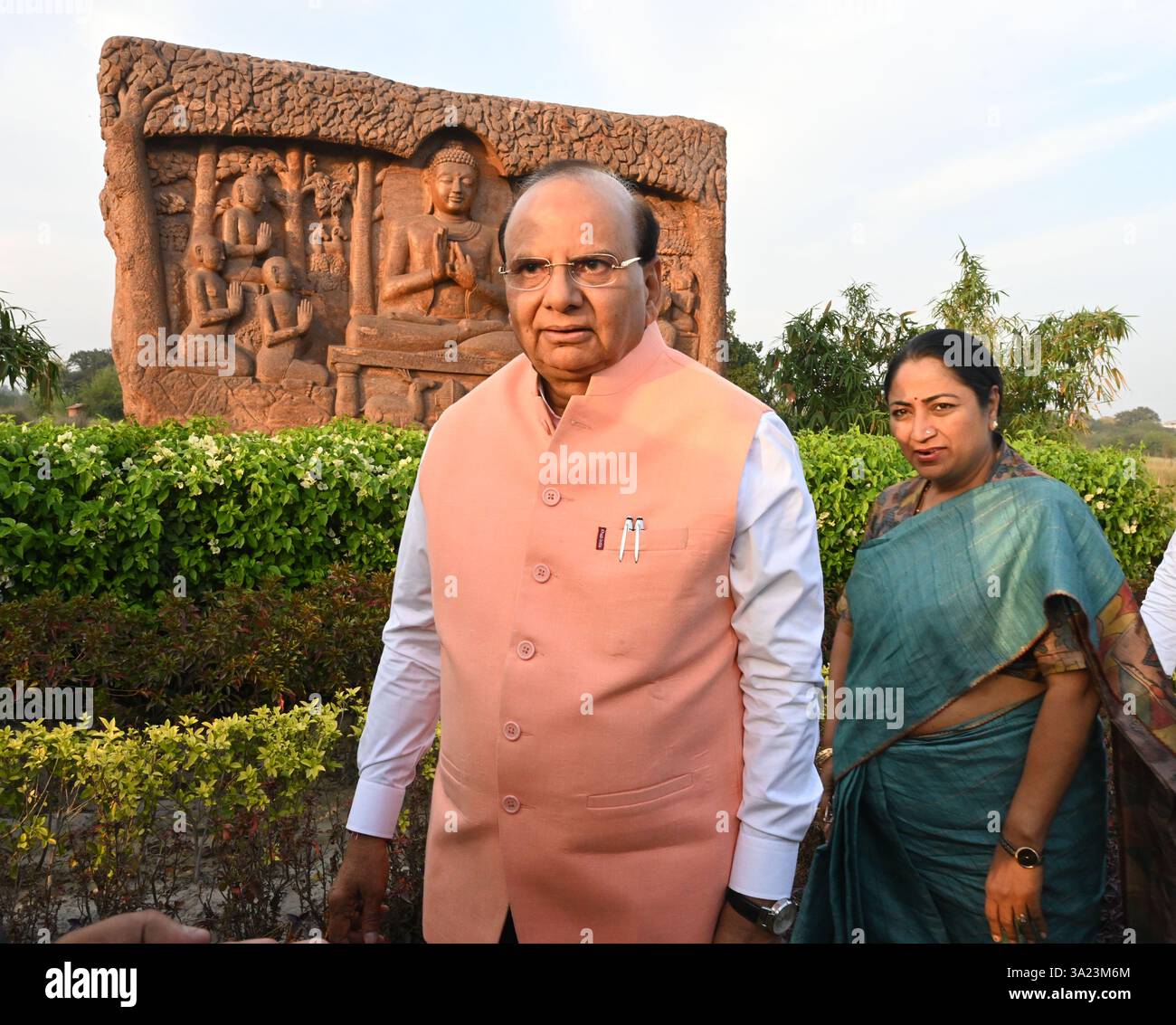 NEW DELHI, INDIA - MARCH 11: Delhi Chief minister Rekha Gupta, Delhi Lt ...