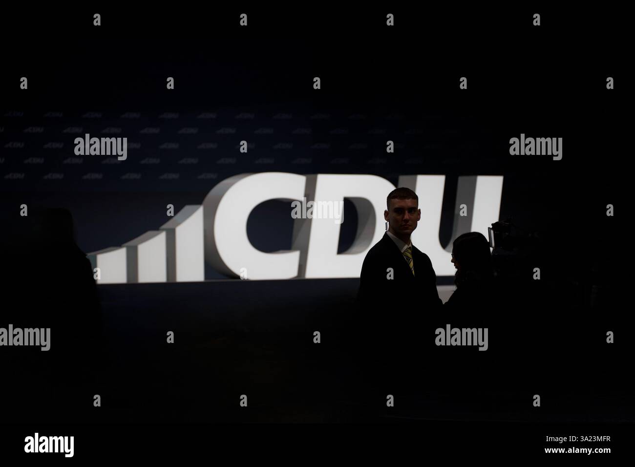 Berlin, Eastern Germany. February 03, 2025. Christian Democrats (CDU ...