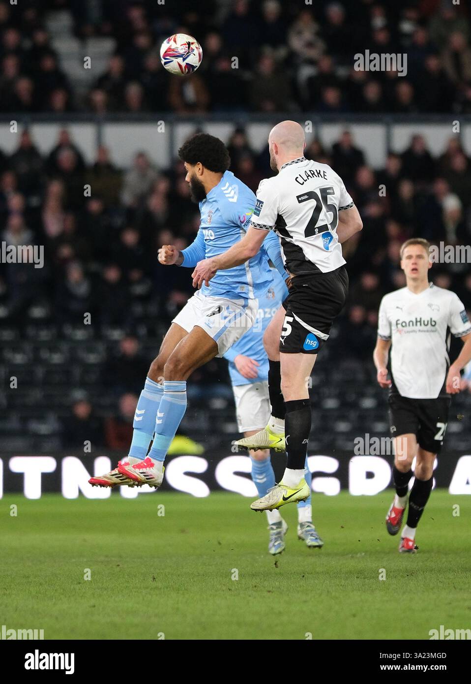 11th March 2025; Pride Park, Derby, Derbyshire, England; EFL ...