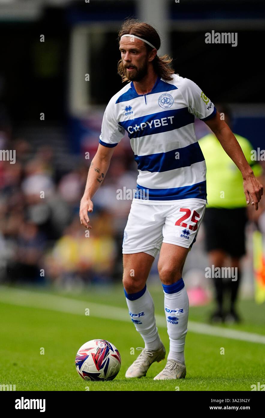 Queens Park Rangers' Lucas Andersen during the Sky Bet Championship ...