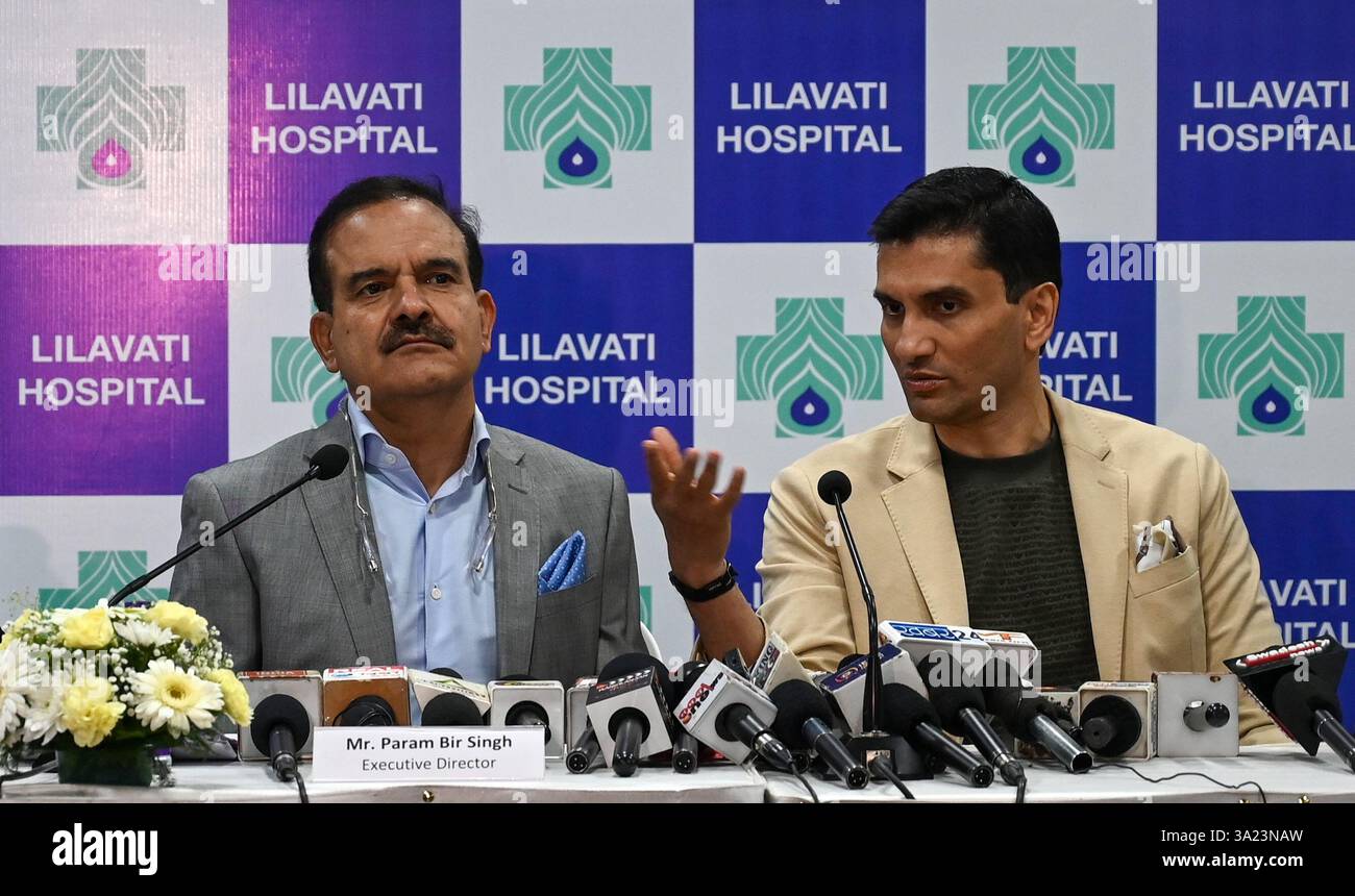 MUMBAI, INDIA - MARCH 10: Param Bir Singh, Executive Director of ...