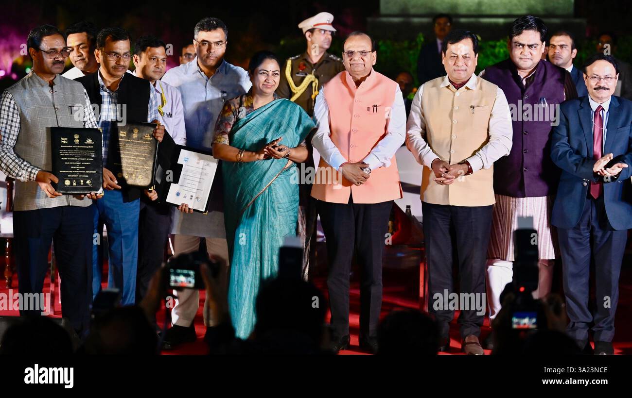 NEW DELHI, INDIA - MARCH 11: Union Minister of Ports, Shipping and ...