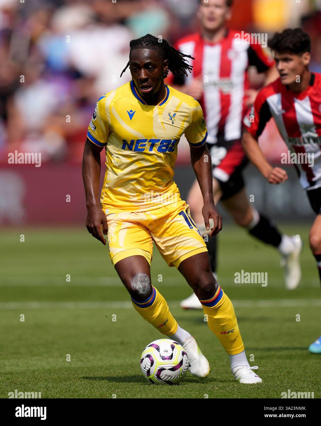 Crystal Palace's Eberechi Eze during the Premier League match at the ...
