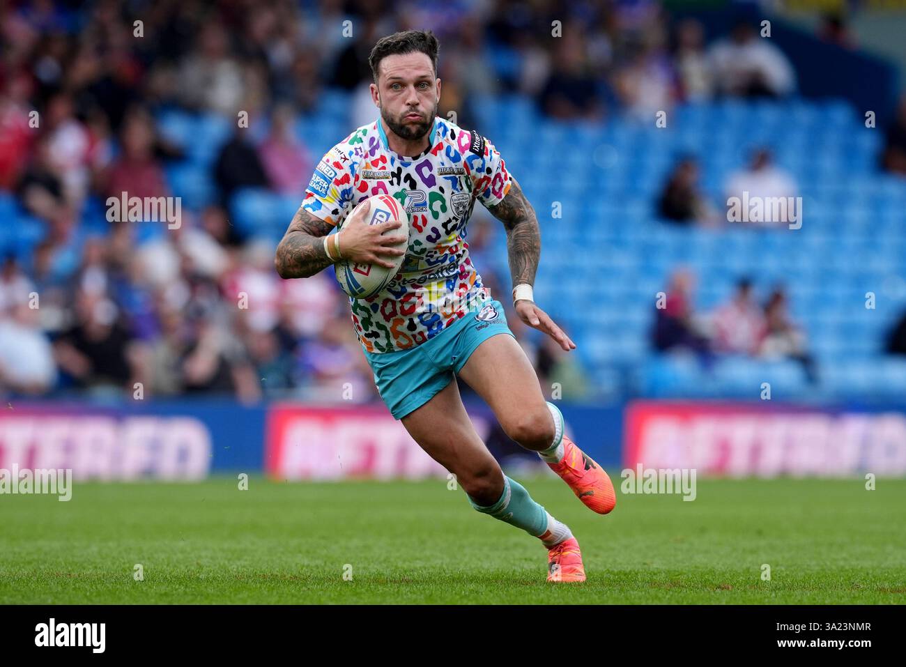 Leigh Leopards' Gareth O'Brien during the Betfred Super League match at ...