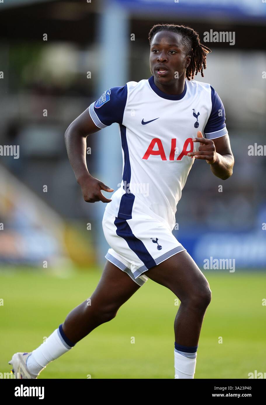 Tottenham Hotspur's Damola Ajayi during the Bristol Street Motors ...