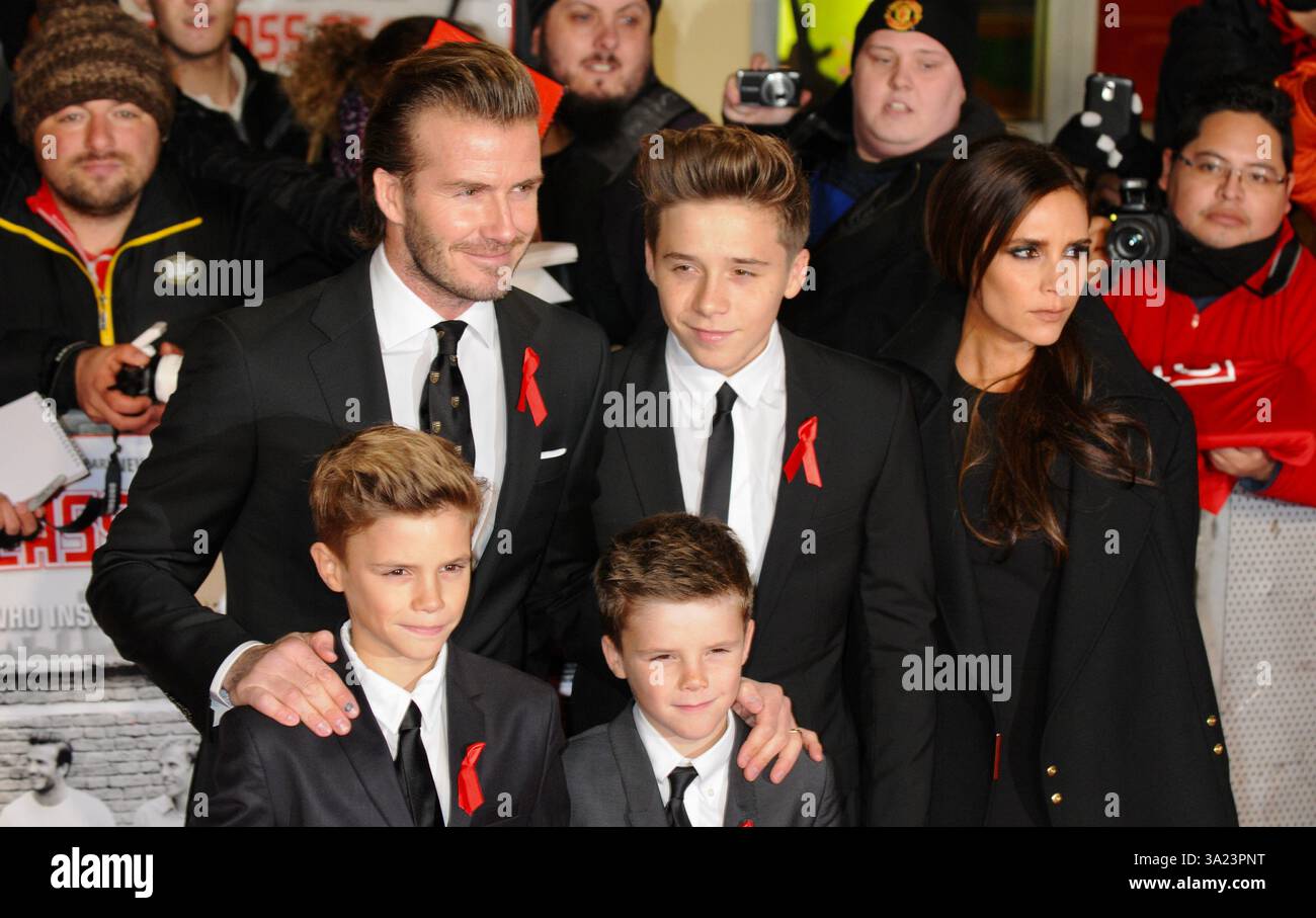 Brooklyn david victoria beckham hi-res stock photography and images - Alamy