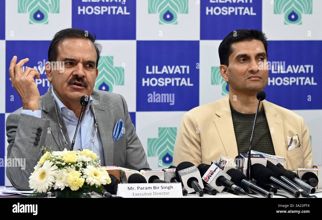 MUMBAI, INDIA - MARCH 10: Param Bir Singh, Executive Director of ...