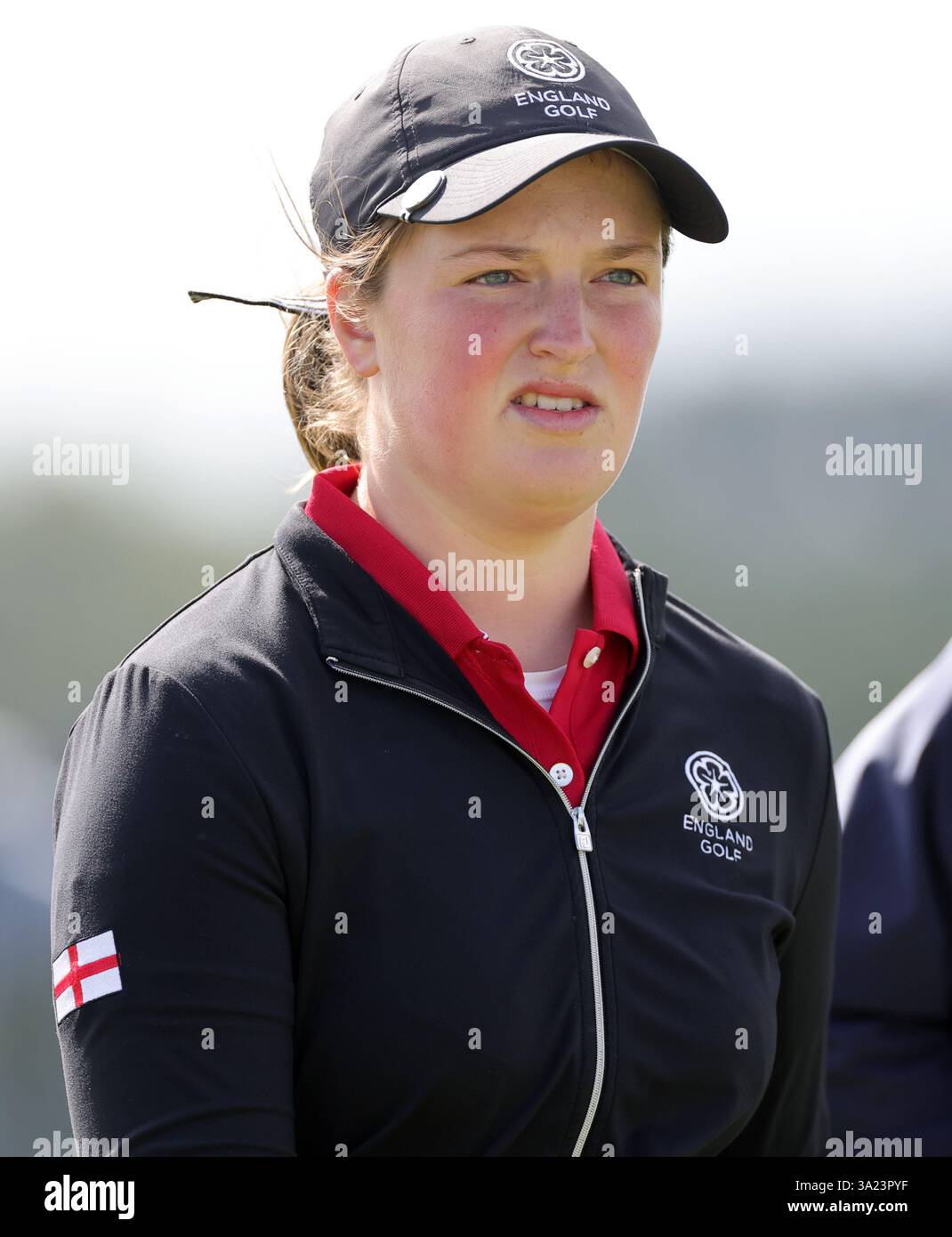 Lottie Woad during day one of the 2024 AIG Women's Open at St Andrews ...