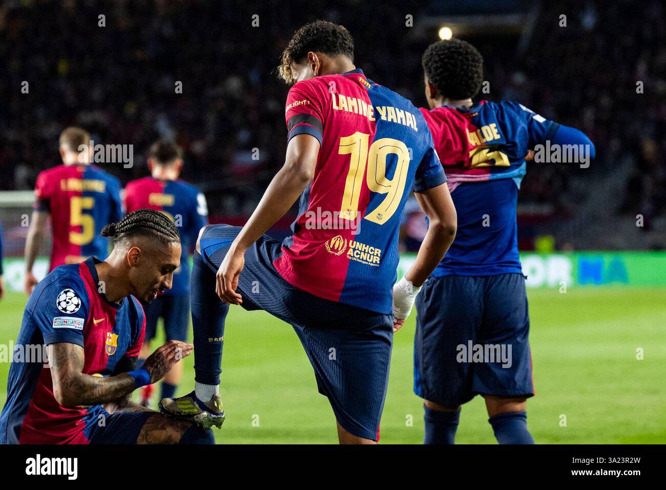 Barcelona, Spain. 11th Mar, 2025. Lamine Yamal (FC Barcelona ...