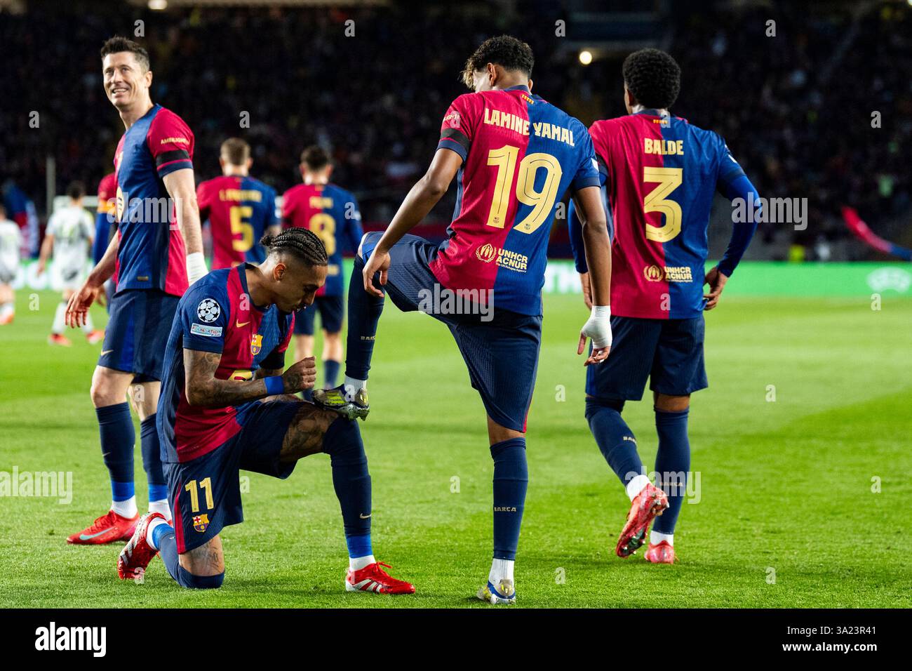 Barcelona, Spain. 11th Mar, 2025. Lamine Yamal (FC Barcelona ...