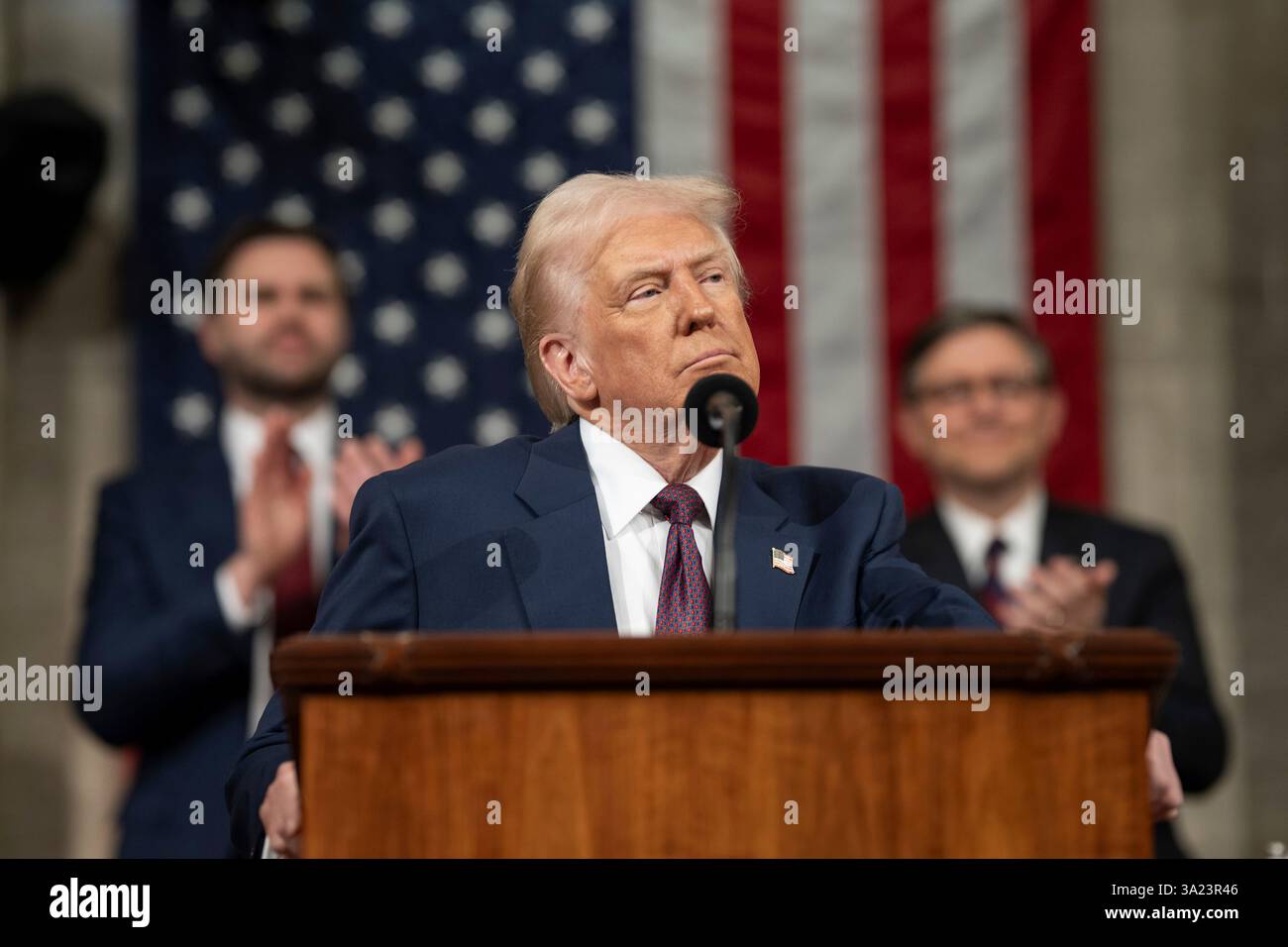 Trump address to congress 2025 hi-res stock photography and images - Alamy