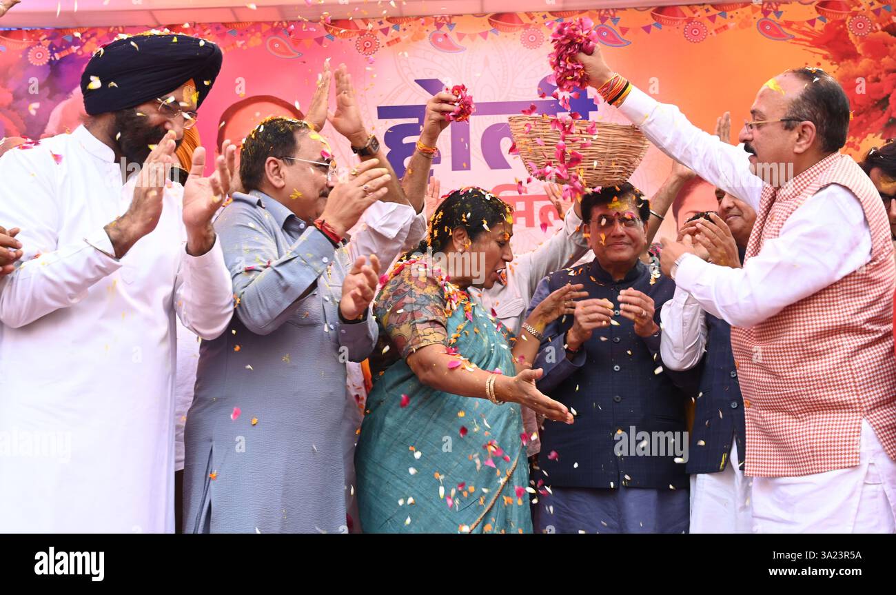 New Delhi, India. 11th Mar, 2025. NEW DELHI, INDIA - MARCH 11: Delhi ...