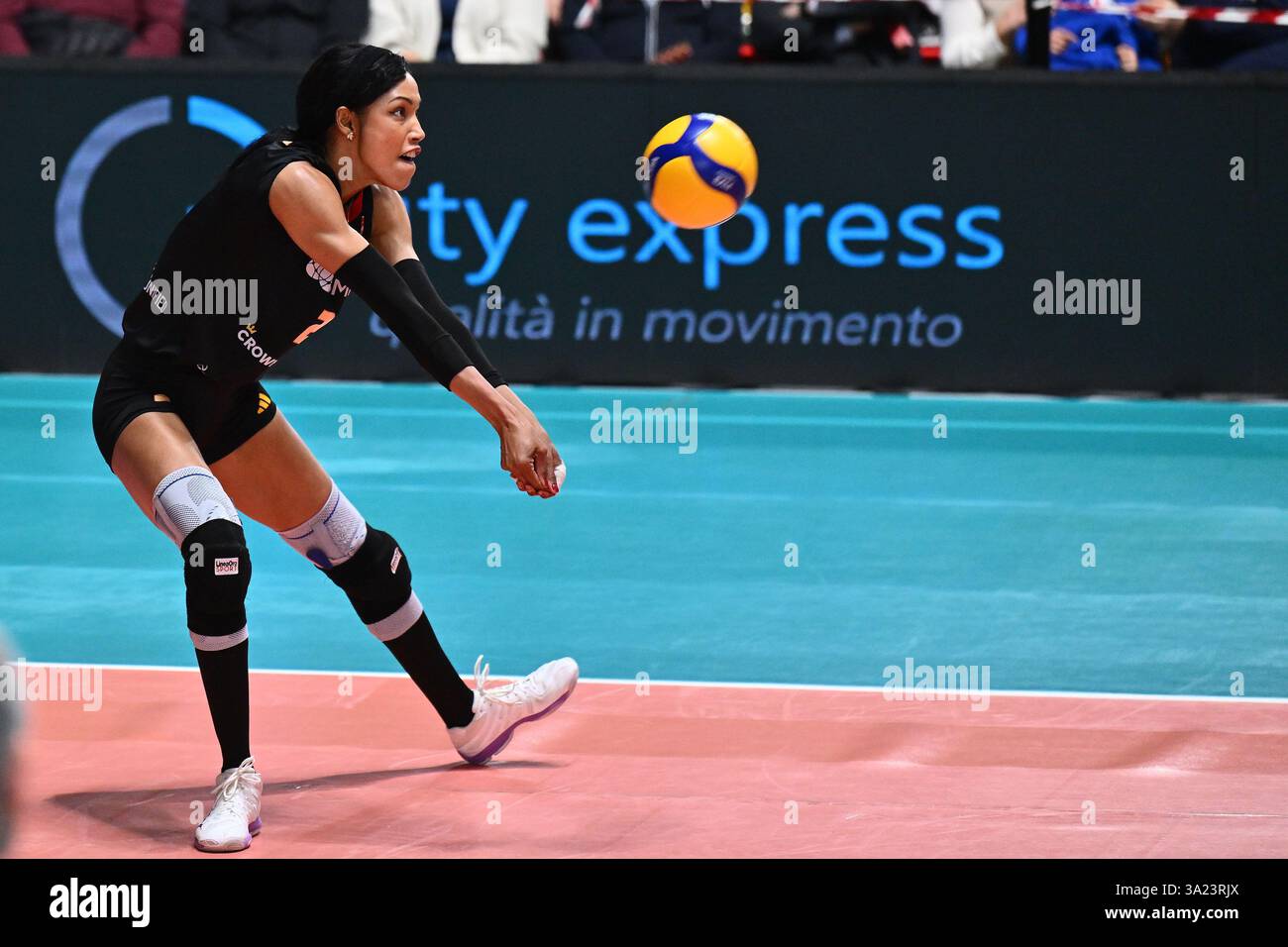 Wilma Salas of Roma Volley Club during the CEV Challenge Cup Final 2st ...