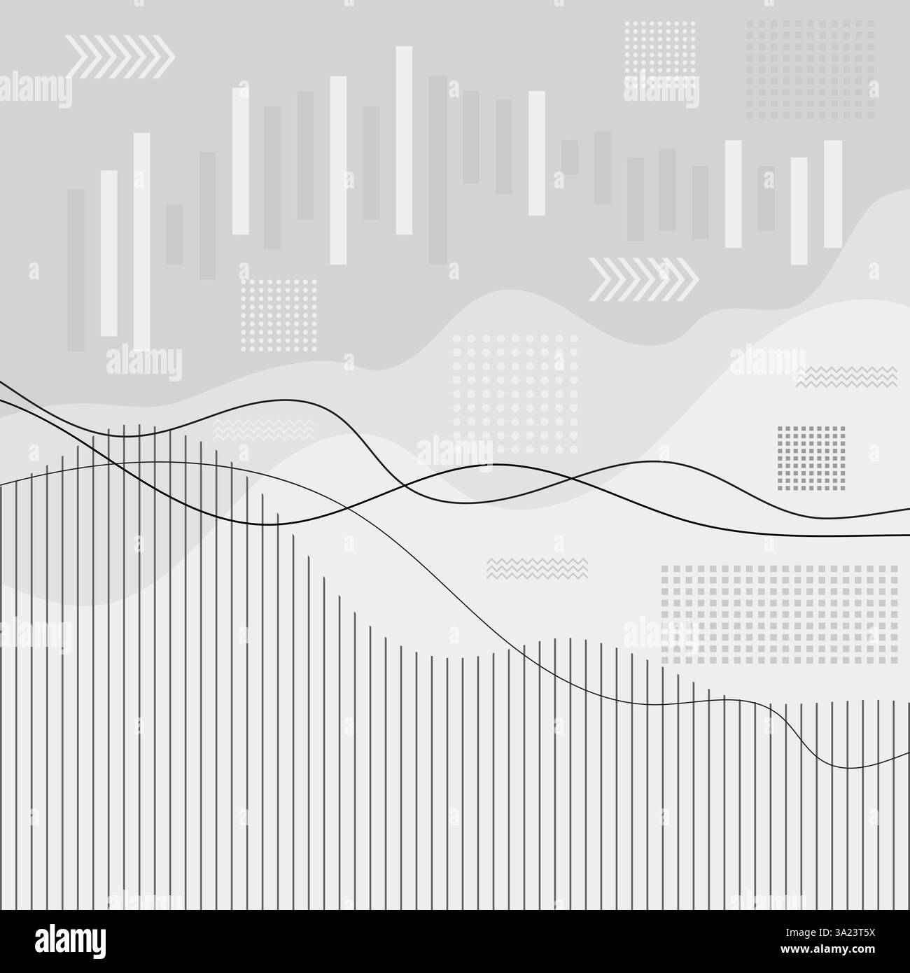 Vector Graphs, diagrams, parabolas, geometric shapes for presentation ...