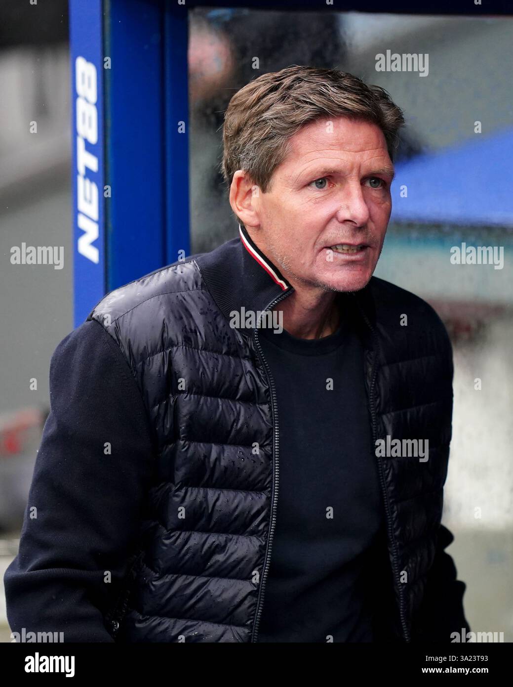Crystal Palace manager Oliver Glasner during the Premier League match ...