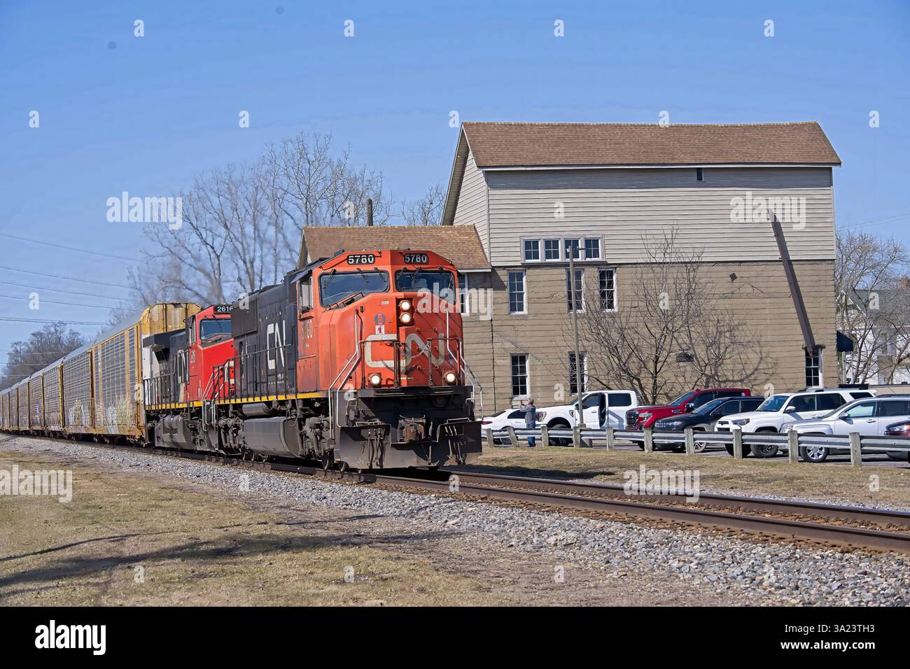 Canadian national railway diesel hi-res stock photography and images ...