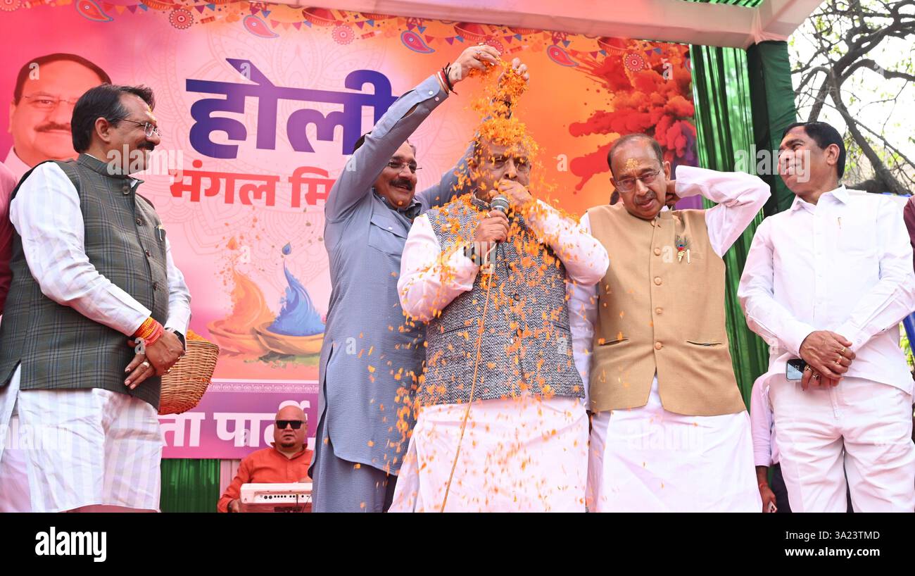 NEW DELHI, INDIA - MARCH 11: Delhi BJP President Virendra Sachdeva ...