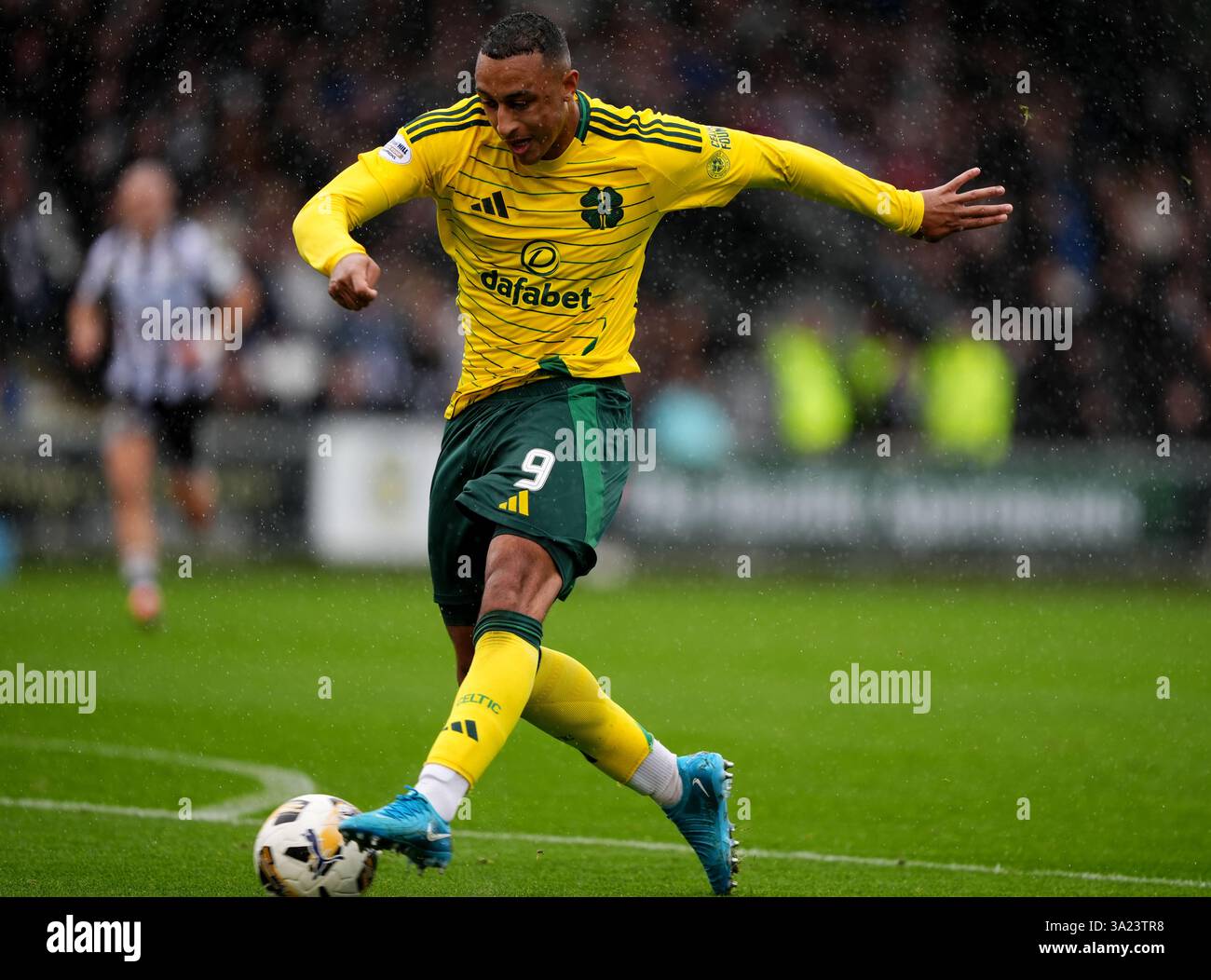 Celtic's Adam Idah during the William Hill Premiership match at The ...