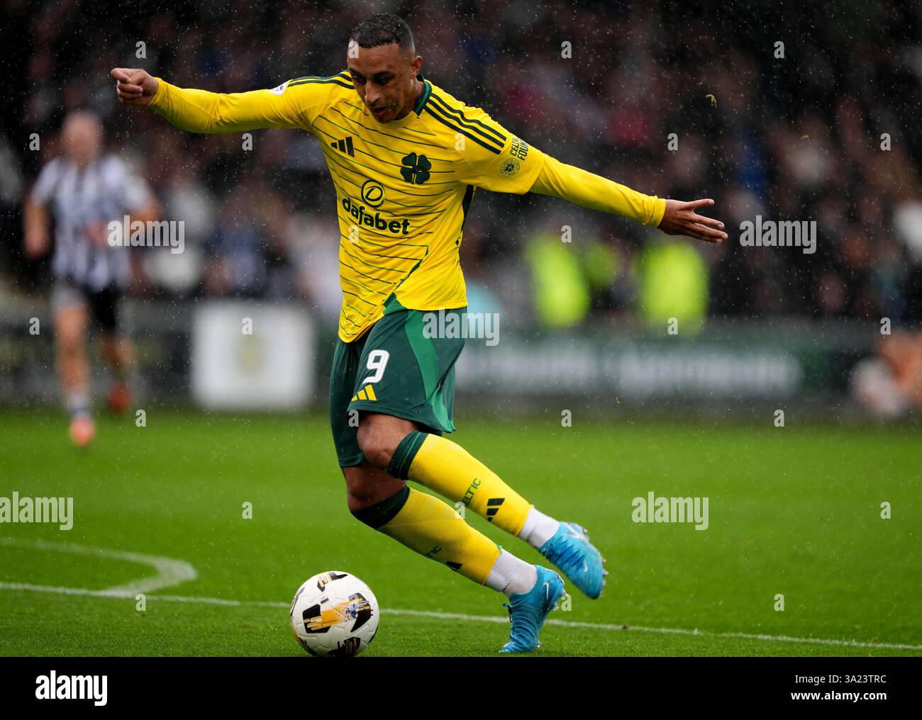 Celtic's Adam Idah during the William Hill Premiership match at The ...