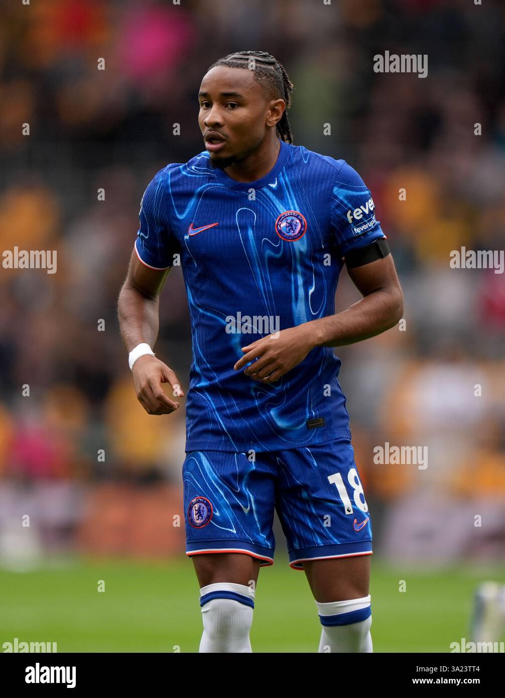 Chelsea's Christopher Nkunku during the Premier League match at ...