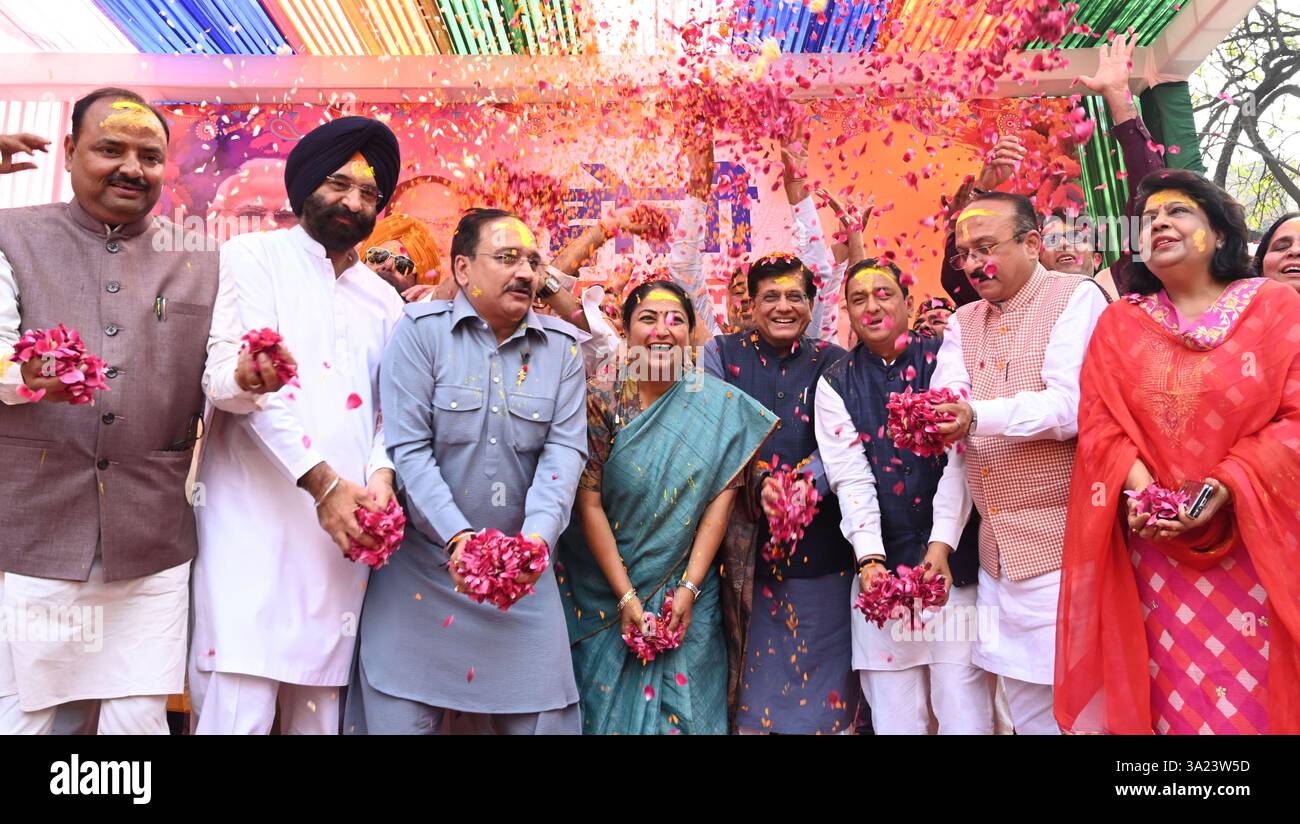 NEW DELHI, INDIA - MARCH 11: Delhi BJP President Virendra Sachdeva ...