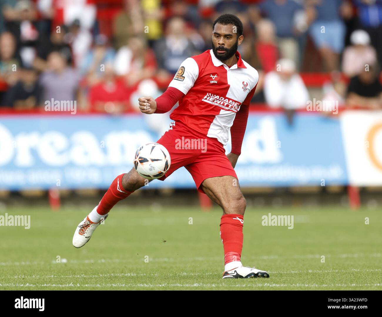Kidderminster Harriers' Alex Penny in action during the Vanarama ...