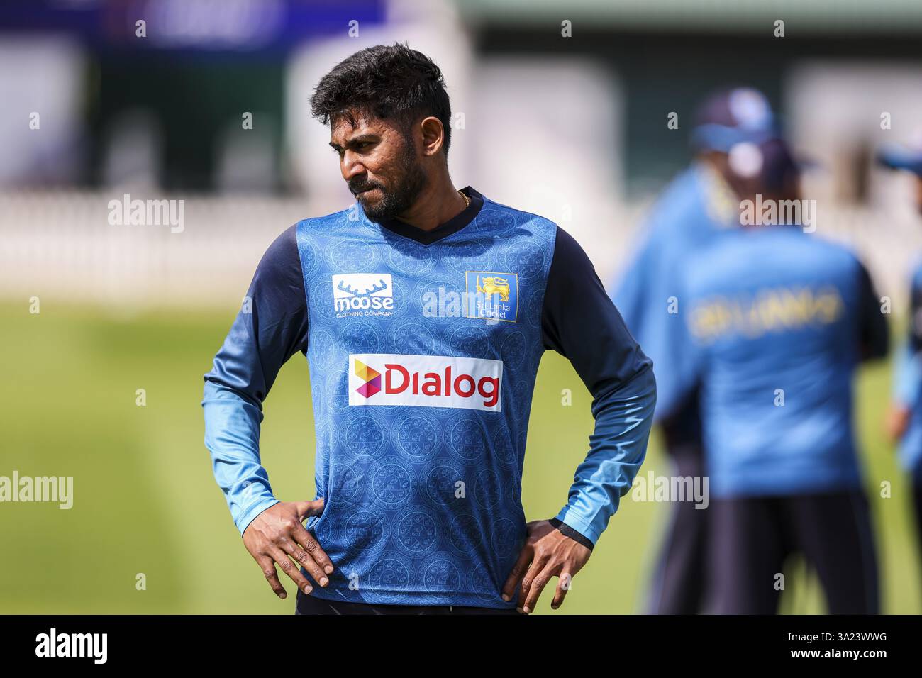 Sri Lanka’s Kamindu Mendis during a nets session at Lord's, London ...