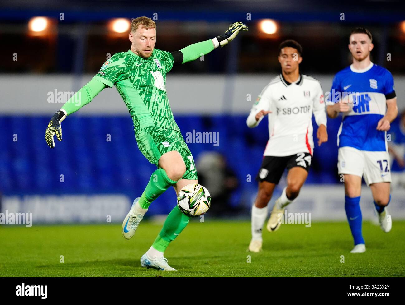 Birmingham City goalkeeper Ryan Allsop during the Carabao Cup second ...