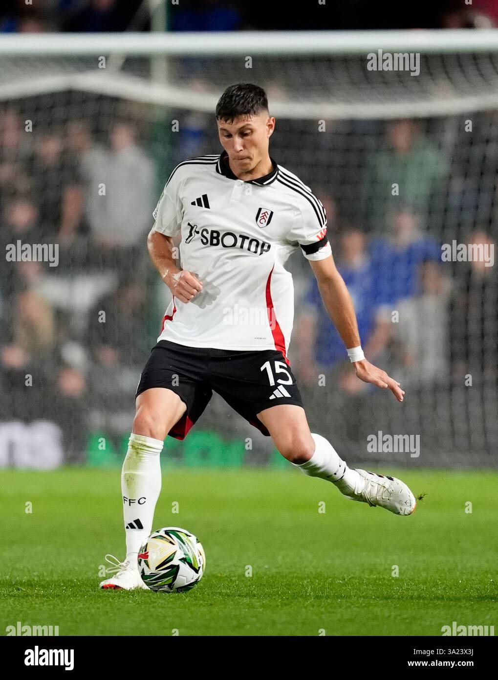 Fulham's Jorge Cuenca during the Carabao Cup second round match at St ...