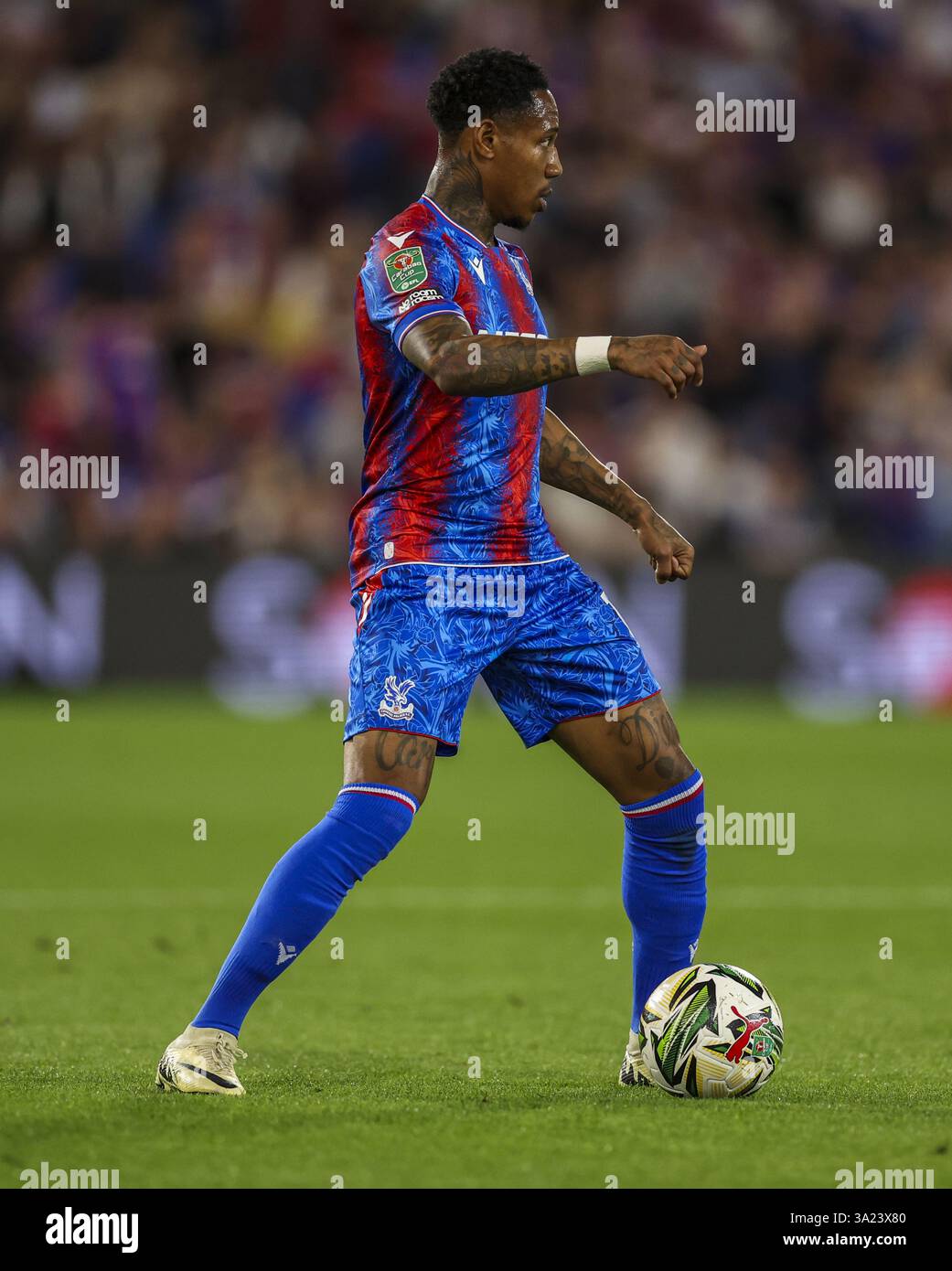 Crystal Palace's Nathaniel Clyne in action during the Carabao Cup ...