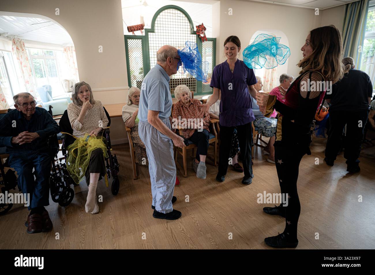 Resident of Castle Dene residential and dementia care in Bournemouth ...