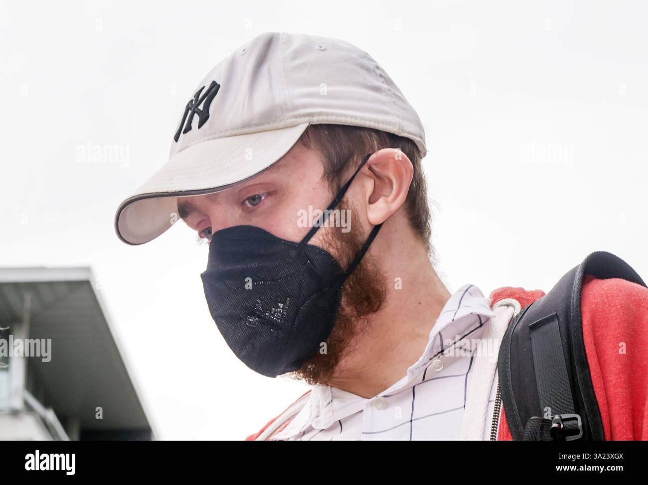 Josh Greally arrives Barnsley Magistrates' Court, where he was given a ...