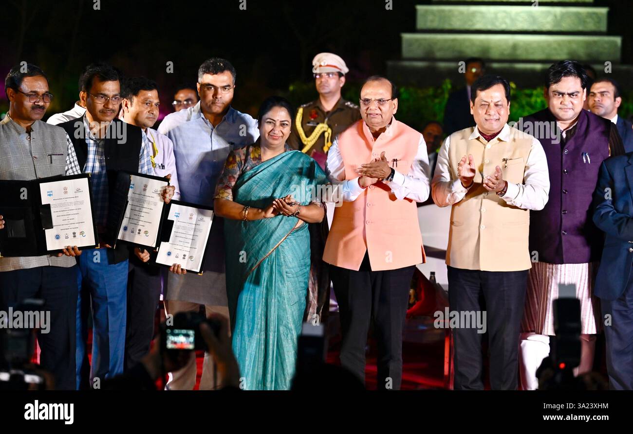 NEW DELHI, INDIA - MARCH 11: Union Minister of Ports, Shipping and ...