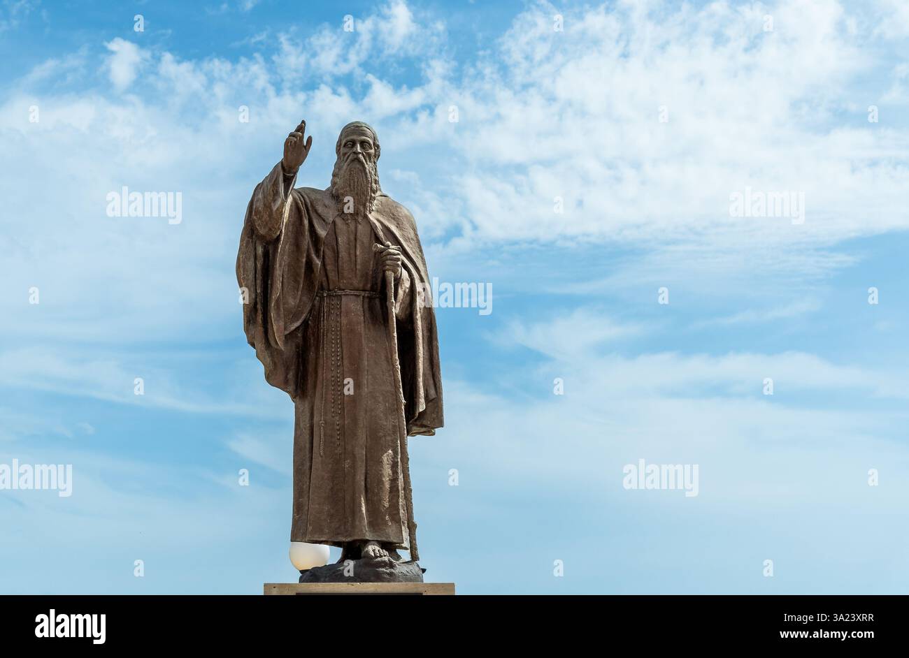The Statue of San Corrado is a bronze sculpture depicting Saint Conrad ...