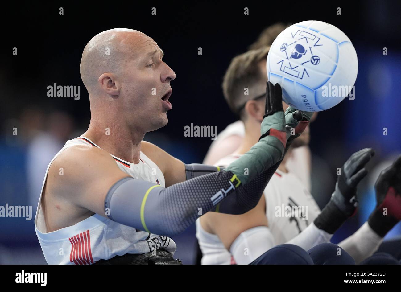 Great Britain's Gavin Walker during the wheelchair rugby at the Champ ...
