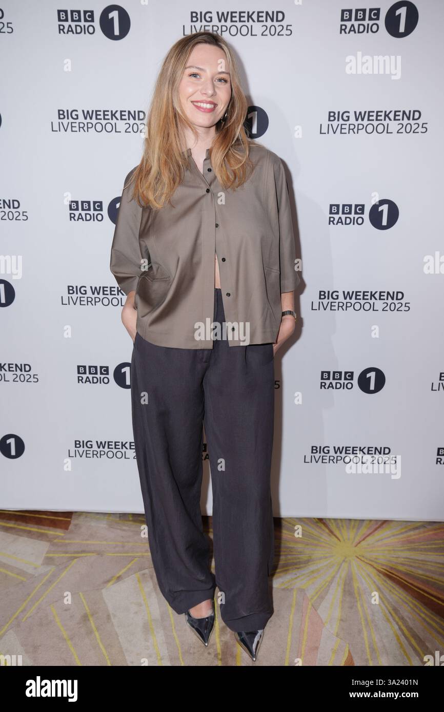 Sian Eleri attending the launch of BBC Radio 1's Big Weekend at the The ...