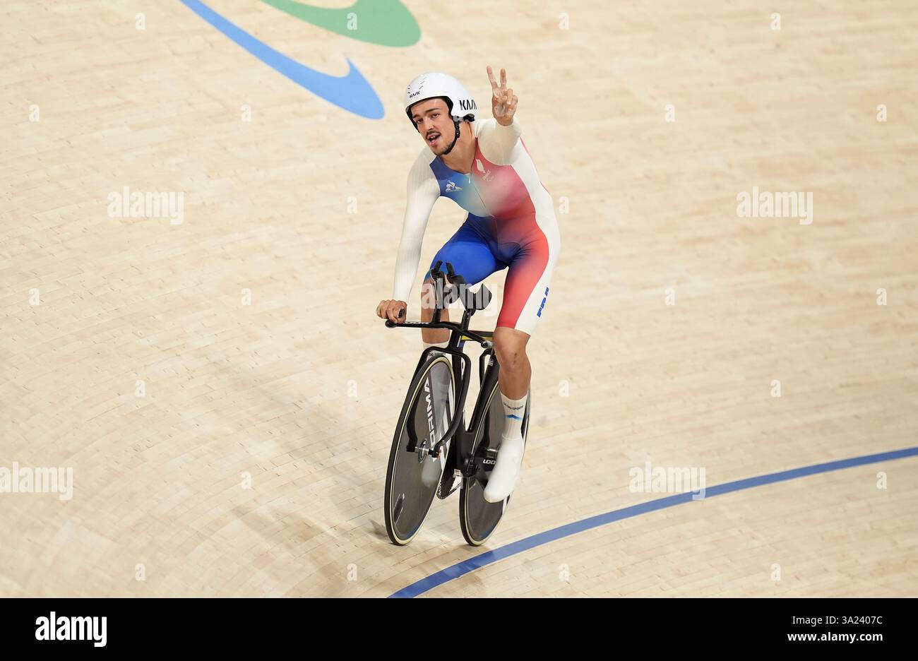 France's Alexandre Leaute competing in the Men's C2 3000m Individual ...