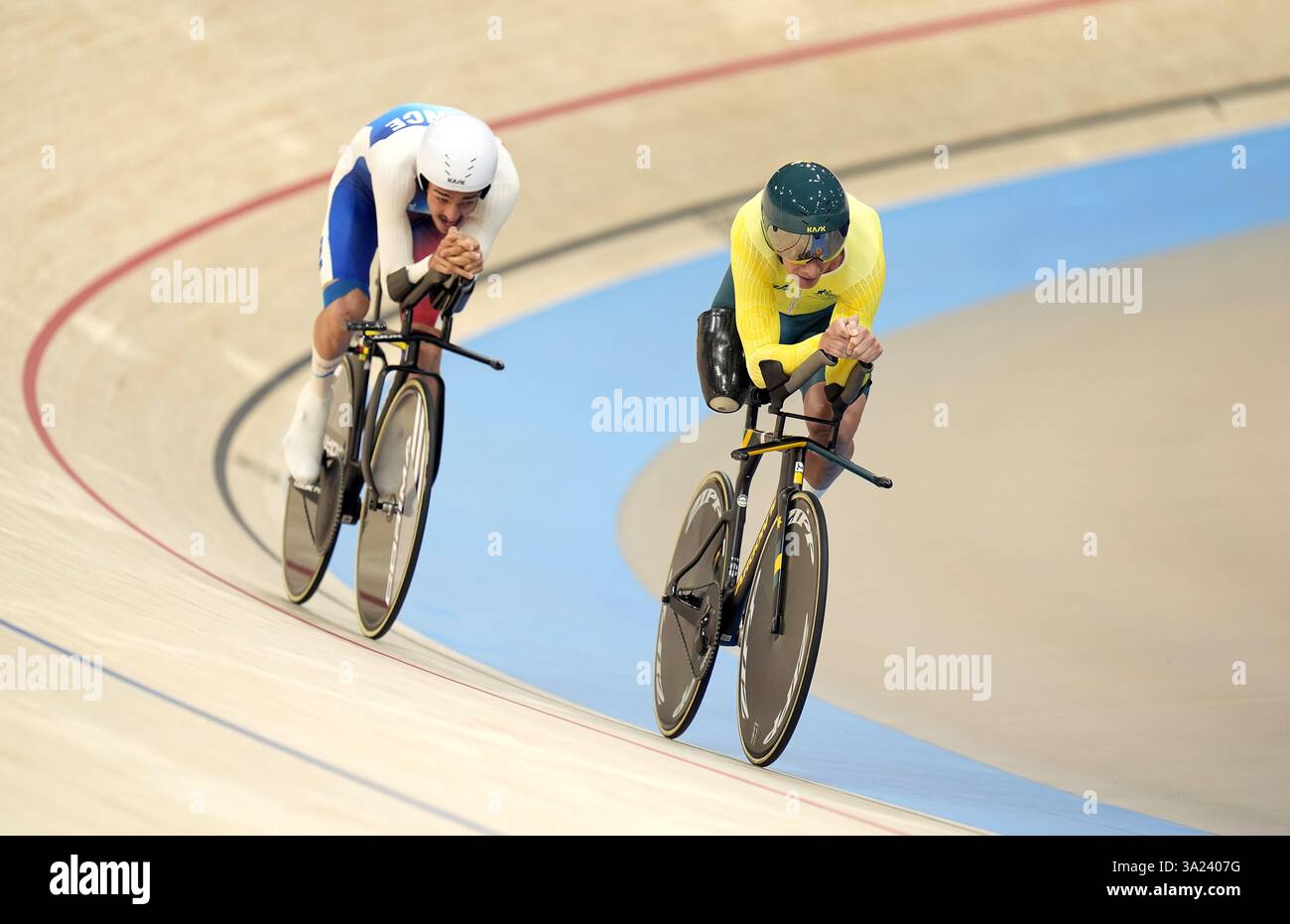 Australia's Darren Hicks competing in the Men's C2 3000m Individual ...