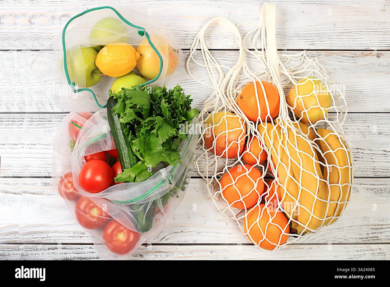 Healthy natural products in an eco bag to boost immunity, healthy ...