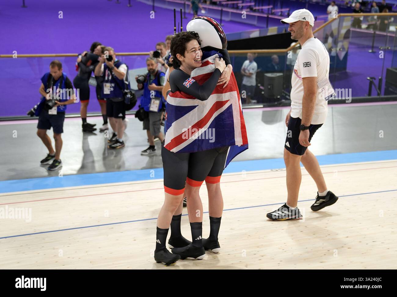 Geat Britain's Elizabeth Jordan and Sophie Unwin after competing in the ...
