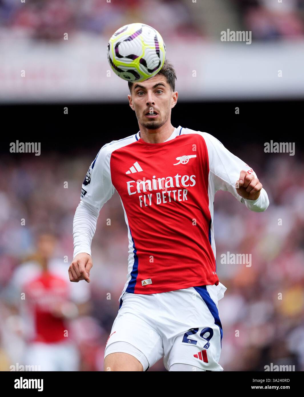 Arsenal's Kai Havertz during the Premier League match at the Emirates ...